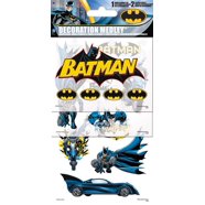 DC Comics Licensed Heavy Duty Embossed Metal Stickers 4/Pkg-Batman Logo ...