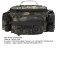 Large Capacity Fishing Gear Bag Waterproof Oxford Cloth Multi-Pocket ...