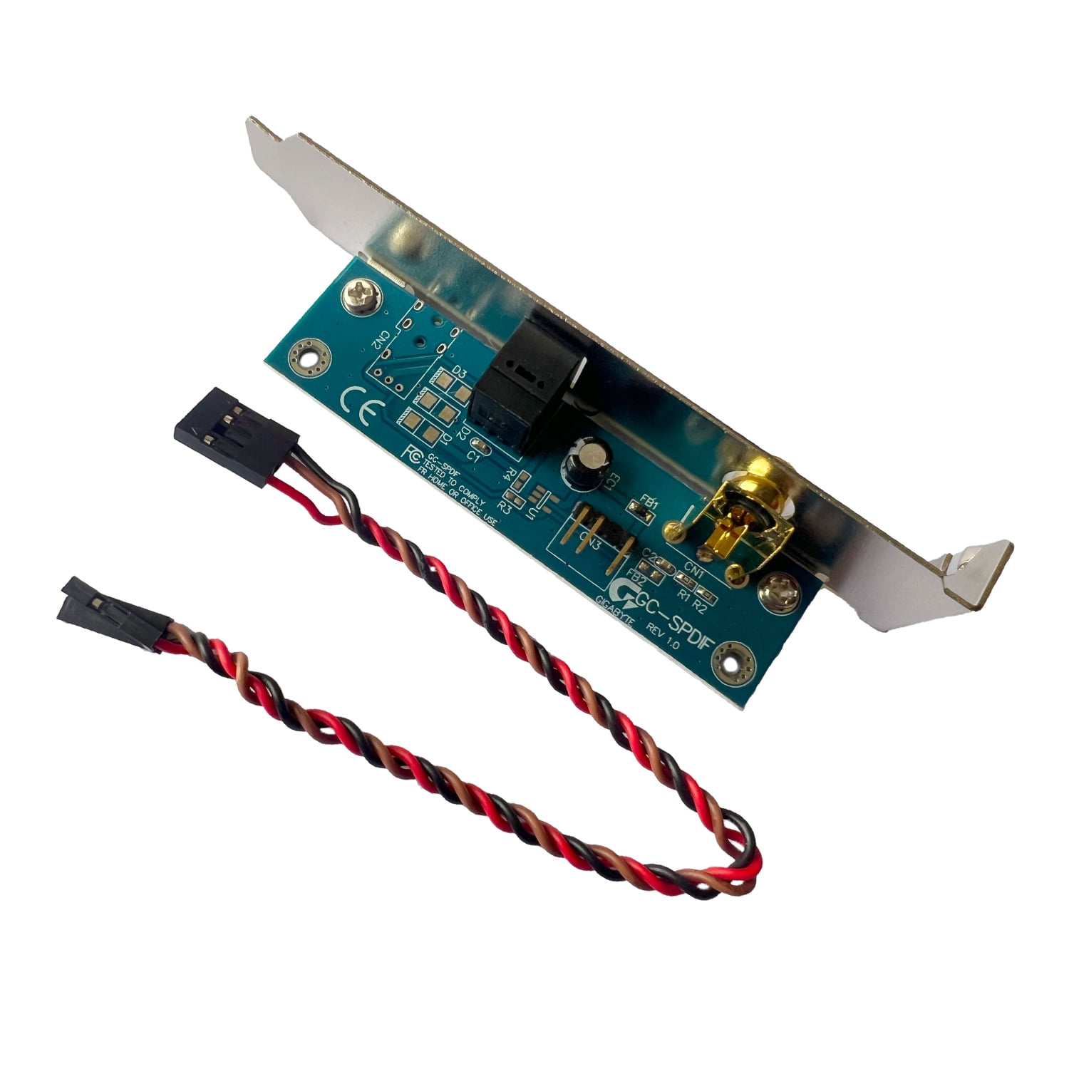 SPDIF Optical and RCA Out Plate Cable Bracket for ASUS Gigabyte MSI ...