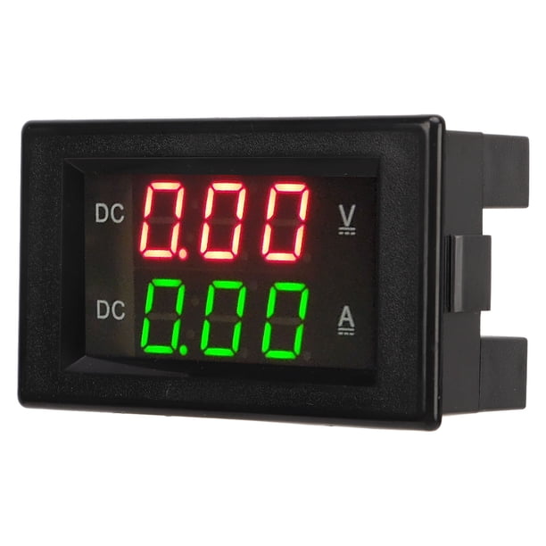 DC Voltage Current Ammeter, DC 600V 100A Digital Voltmeter Ammeter SMT ...