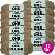 Caron One Pound Yarn - Medium Grey Mix, Multipack of 12 - Walmart.com
