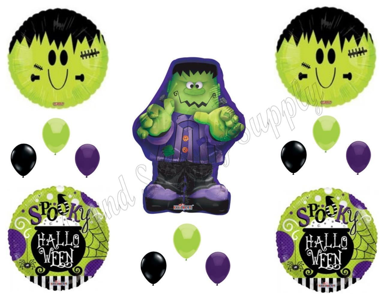 FRANKENSTEIN HALLOWEEN Party Balloons Decoration Supplies Trick Or ...