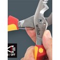 WIHA 45489 8-in-1 Insulated Multifunctional Pliers - 230mm High Carbon ...