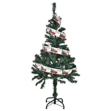 Vickerman Artificial Christmas Tree 3' x 16" Silver Feather Tree 36 ...
