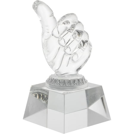 Thumb Up Award Trophy Glass Trophy Good Award Competitions Prizes Award ...
