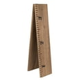 Kate and Laurel Growth Chart 6.5' Wood Wall Ruler, Rustic Brown ...