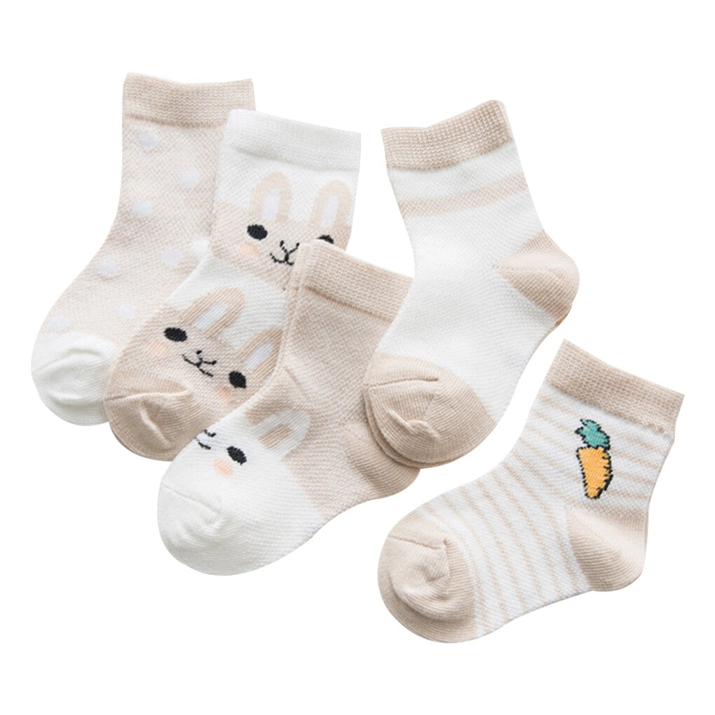 Click here for Braveheart 5 Pair Baby Socks Summer Mesh Cotton Ca... prices