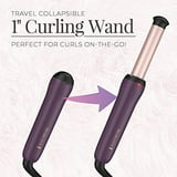 Remington Pro Advanced Thermal Technology Travel Collapsible 1" Curling ...