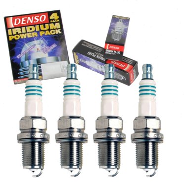 8 pc DENSO 5347 Iridium Power Spark Plugs for IKH27 Ignition Wire ...