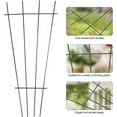 Disen 2 Pcs Trellis for Climbing Plants, 15.8 Inch Green Metal Flower ...