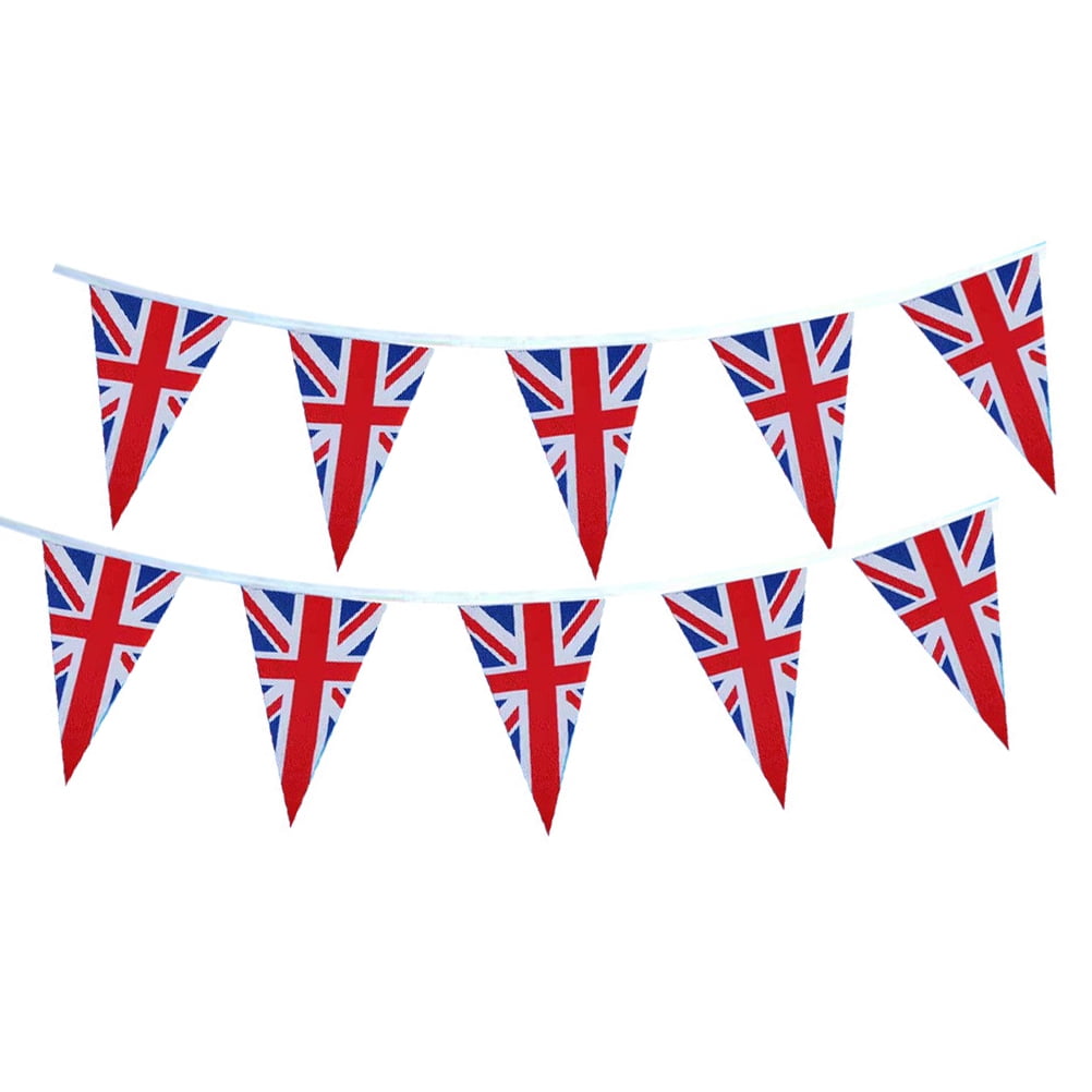 Flag Bunting Uk Banner Flags British Jack Union Decor Decorations ...