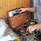 62100 16 X 6 X 12.5 Green & Brown Contractors Briefcase - Walmart.com