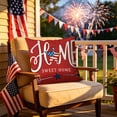 Independence Day Pillow Cover 18x18 Inch Star Letter Digital Print ...