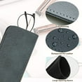 3 Pack Reading Glasses Pouch, Soft Eyeglasses Bag Portable Cloth ...