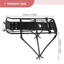 Universal Mount Steel Bike Front Rack Pannier for Mountain Bikes ...