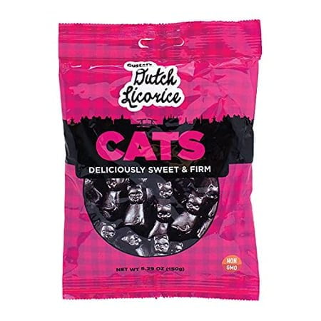 Click here for Gustafs Gustafs Dutch Licorice Cats  5.2-Ounce Bag... prices