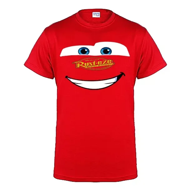 Playera Camiseta Del Rayo Mcqueen Cars Family Unisx + Regalo | Bodega ...