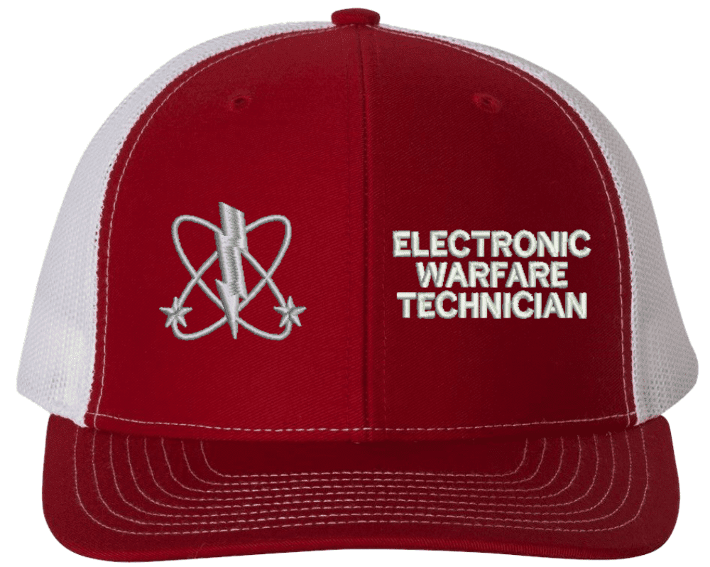 Navy Electronic Warfare Technician (EW) Rating USA Mesh-Back Cap ...