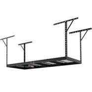 eShelf Adjustable Overhead Garage Storage Rack, 4X4 ft, Heavy-Duty ...