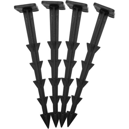 Set of 100pcs Ground stakes for mulch cover, garden winter veil, ground ...