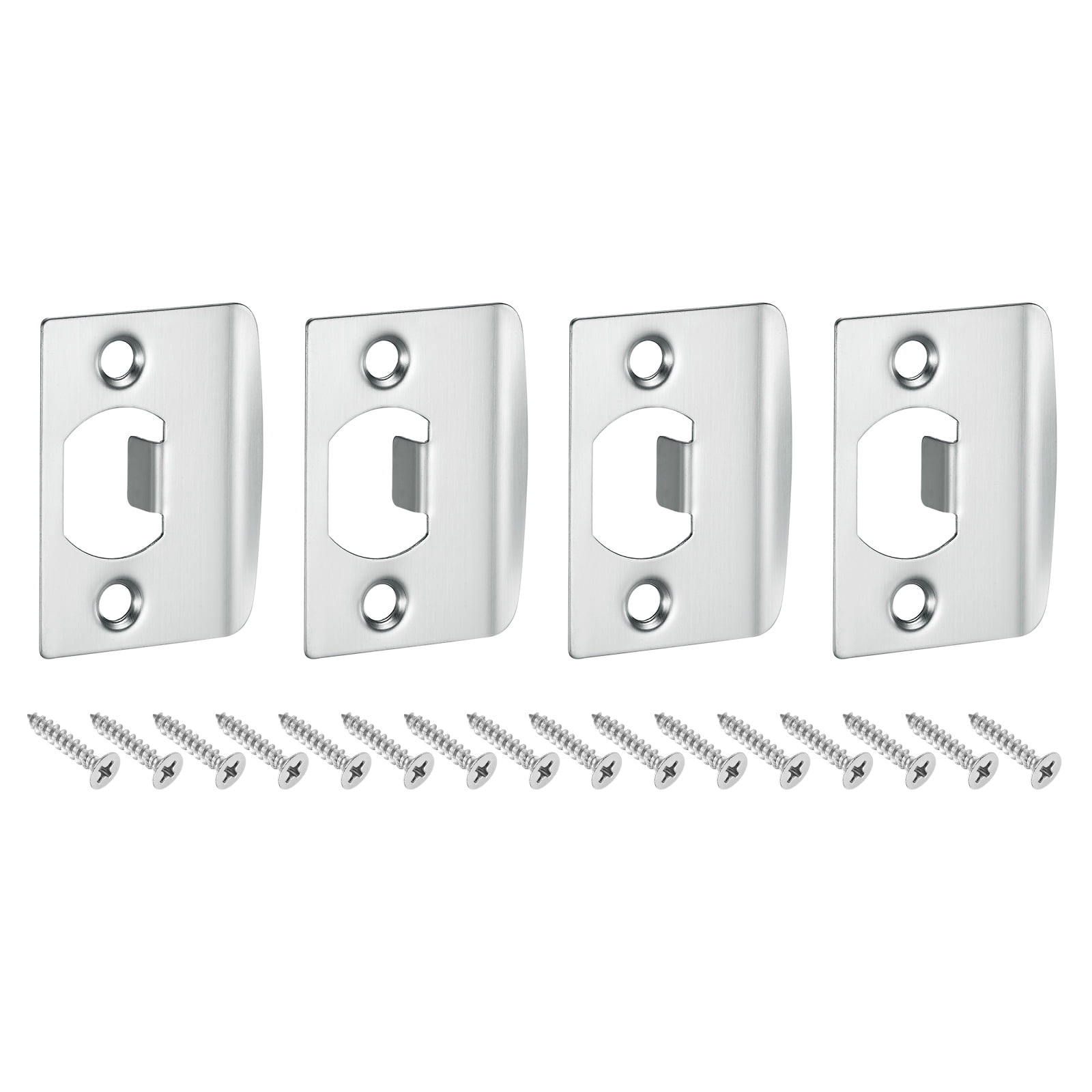 Click here for Unique Bargains 4pack Door Strike Plate  57mm X 45... prices