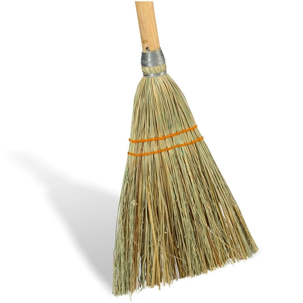COASTWIDE 8" Standard Corn Broom Natural CW57664 - Walmart.com ...