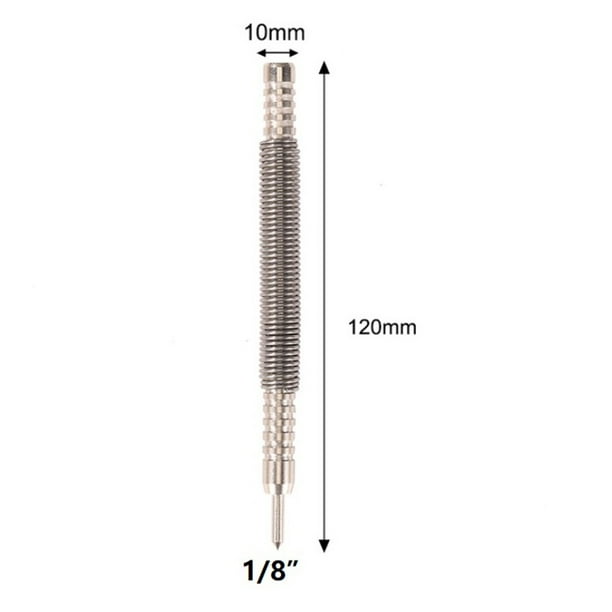 Spring Tool Hammerless Nail Set Center Holes Punch Spring Loaded ...