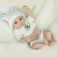 Realistic Reborn Doll 10 Inch Lifelike Handmade Soft Body Toy Reborn ...