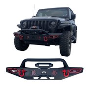 For 2007-2018 Jeep Wrangler JK Front Bumper,For 2018-2025 Jeep Wrangler ...