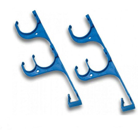 Poolside Plastic Pole & Hose Triple Hook Set for Swimming Pools for ...