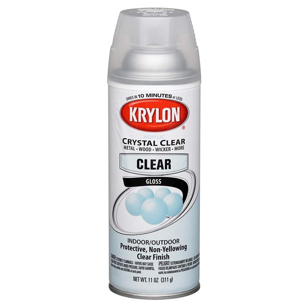 11 Oz Crystal Clear Protective Spray Paint Satin [Set of 6] - Walmart.com