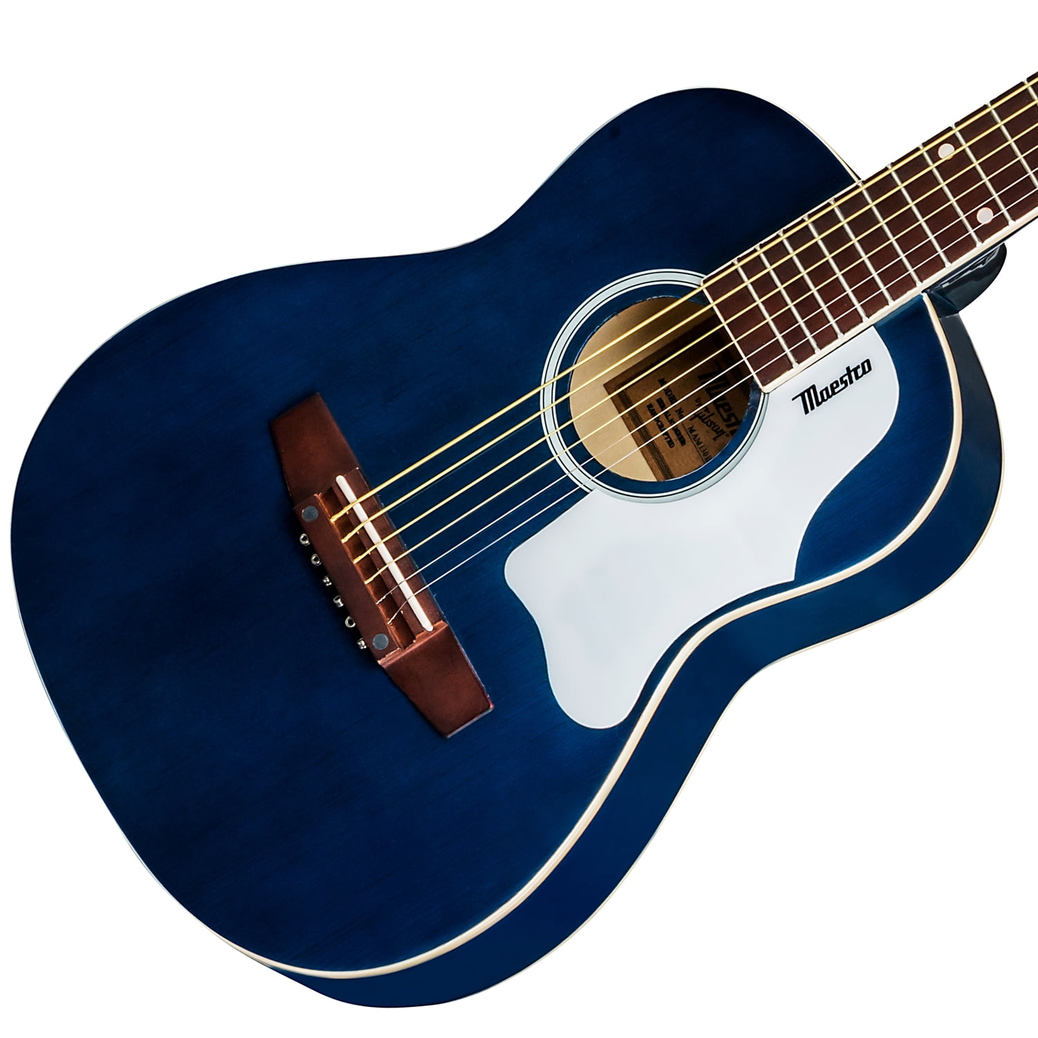 Gibson Blue Acoustic Guitar