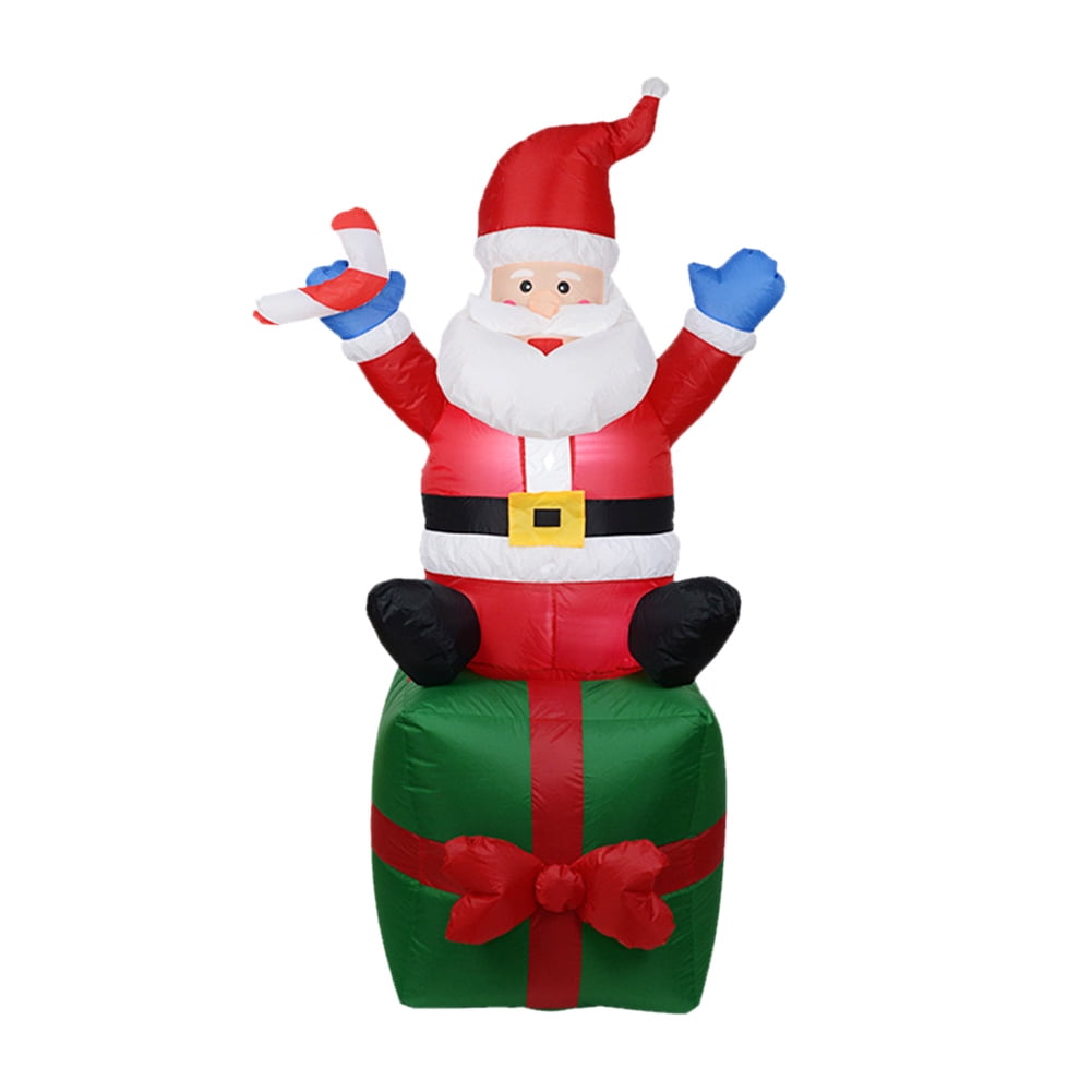 Muñeco Nieve Muñecas Gigante Dibujos Animados Inflable Con LED para ...