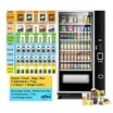 EPEX F632 Large Snack Vending Machine with LED Glass Front - Walmart.com