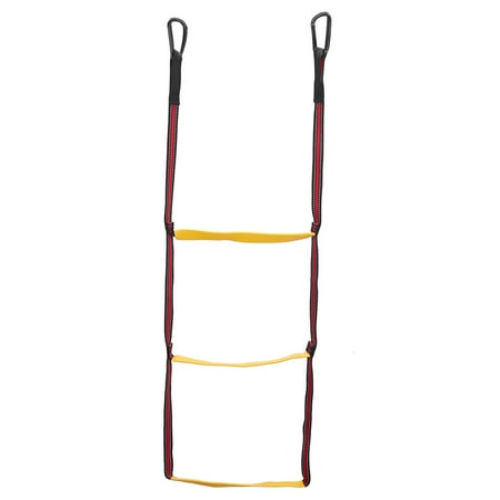 3 Rope Ladder Boarding Ladder Webbing Strap with Hooks Swim Ladder for ...