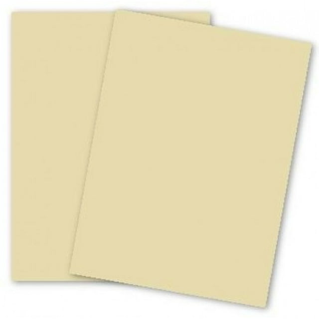 Domtar Colors - Earthchoice IVORY VB Cover - 8.5 x 11 Cardstock Paper ...