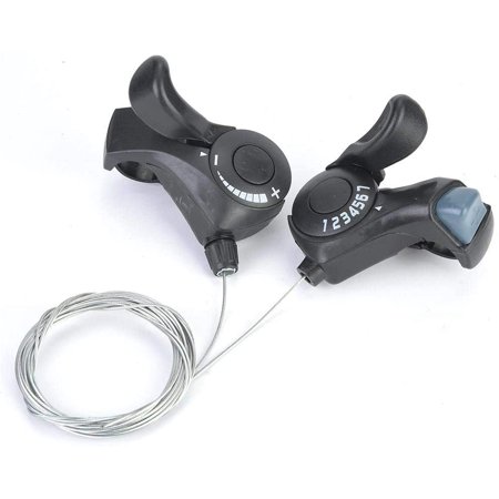 Bicycle Shifter 3x7 Speed, Thumb Gear Shifter with Inner Cables, 21 ...