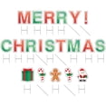 Vispronet Merry Christmas Decoration Yard Sign with Stakes – Each ...