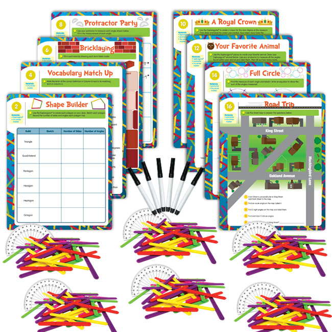 EAI Education Hands-On Math Centers: Exploragons - Grade 4 - Walmart.com