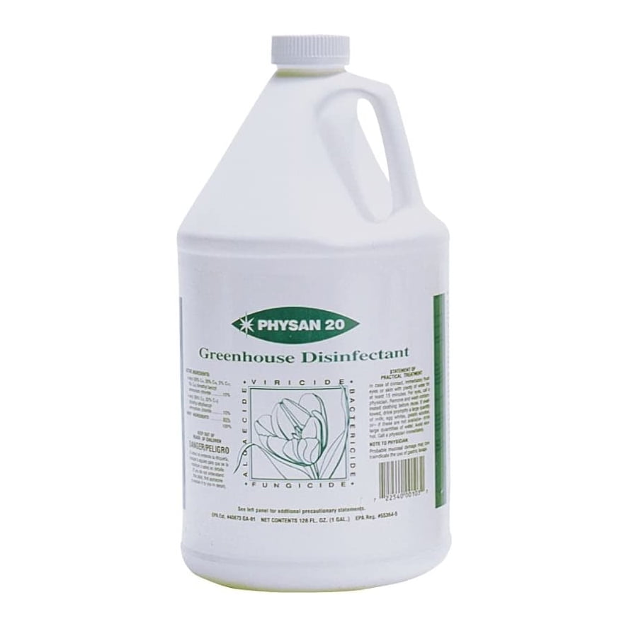 Hydrofarm Physan 20 Germicide Concentrate Greenhouse Maintenance ...