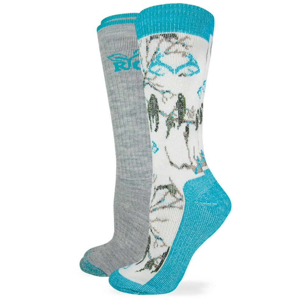 Realtree - Realtree Womens Socks, Camo Merino Wool Outdoor Boot Socks ...