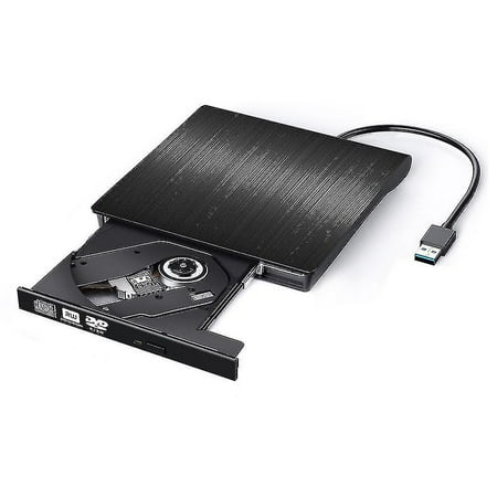 SICED External Cd Dvd Drive, Usb 3.0 Portable Cd Dvd +/-rw Drive Slim ...