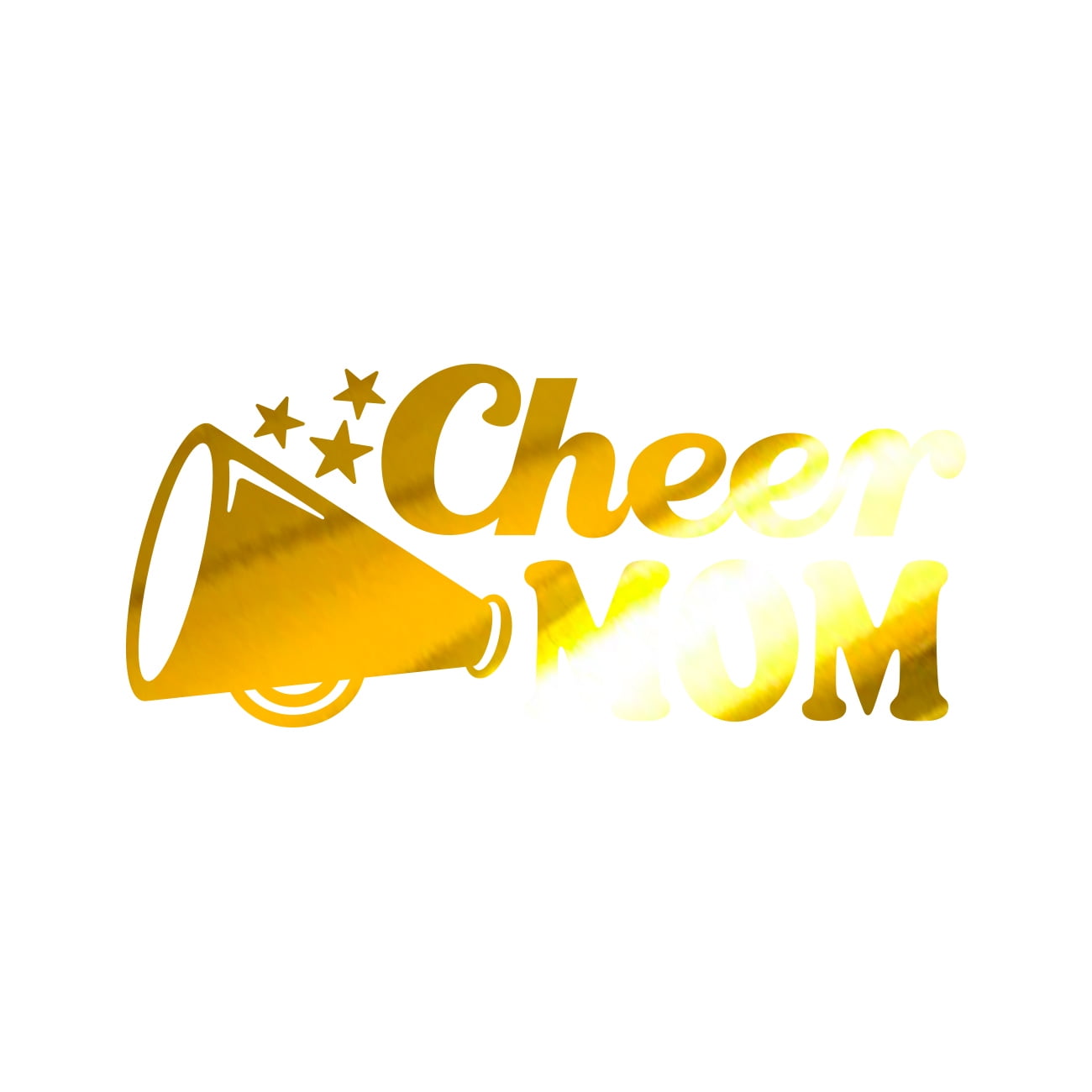 Cheer Mom Sticker Decal Die Cut - Self Adhesive Vinyl - Weatherproof ...