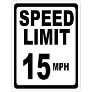 Speed Limit 100 Sign - Walmart.com
