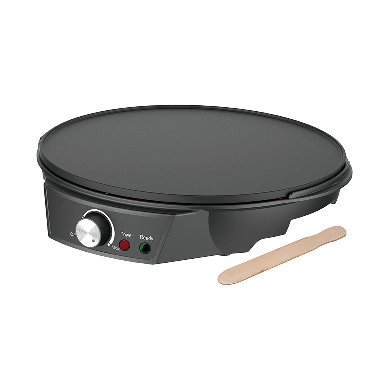 12" Electric Crepe Machine and Griddle 1200W 110V Plug Versatile ...