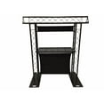 Cedarslink DJ Equipment Setup System: BEAST-5 Triangle Truss Stand with Black/White Scrims ...