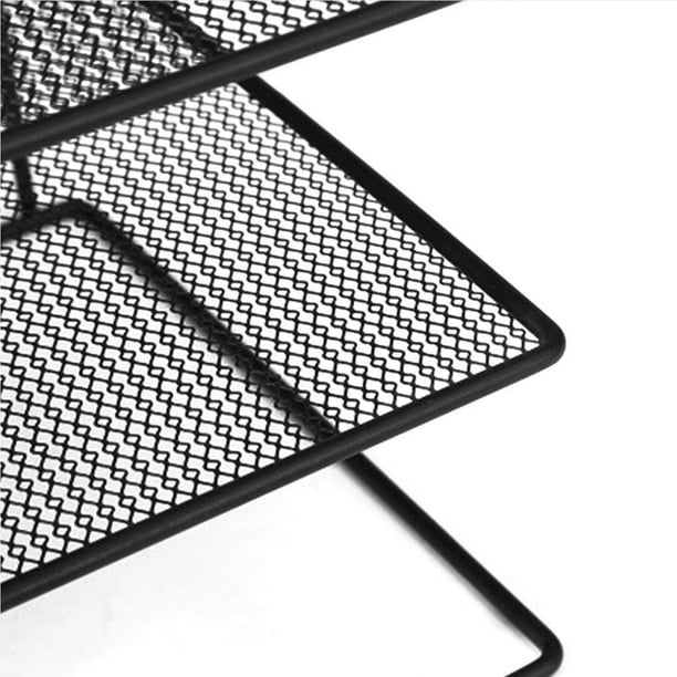 freestylehome Wrought Iron Corner Shelf Multi-function Triangle Storage ...