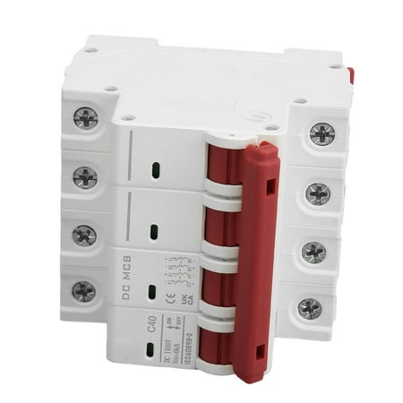 4P DC Circuit Breaker, DC 1000V Fast Decoupling DZ47s 63Z Miniature ...