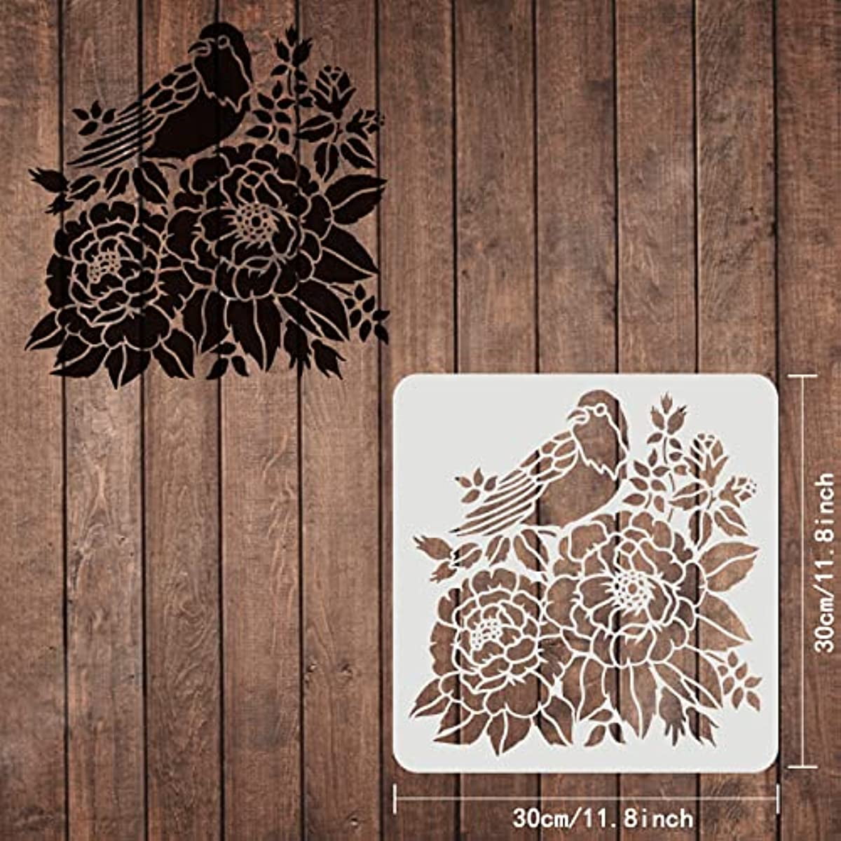 Printable Bird Stencil