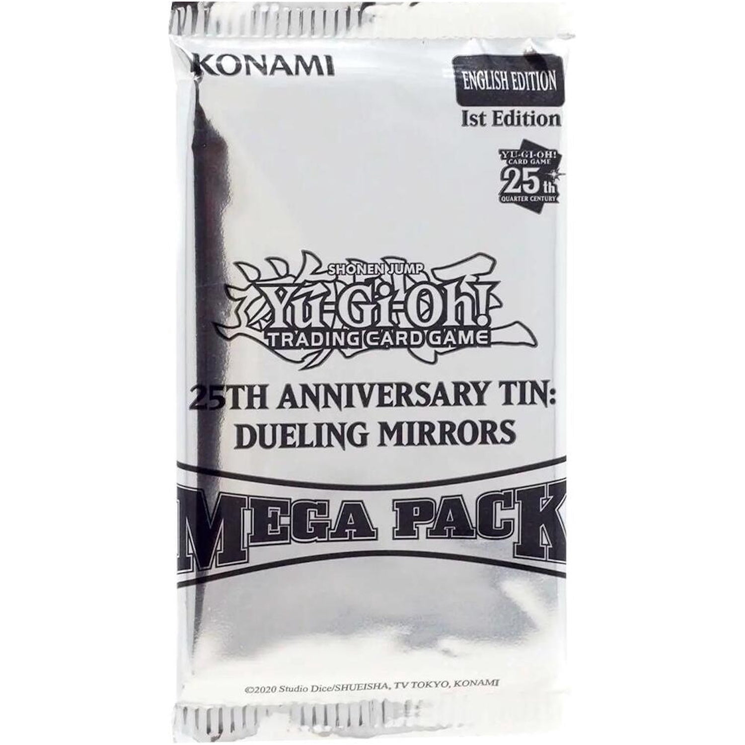 Yu-Gi-Oh! TCG: 25th Anniversary Tin Dueling Mirrors Mega Pack Booster ...